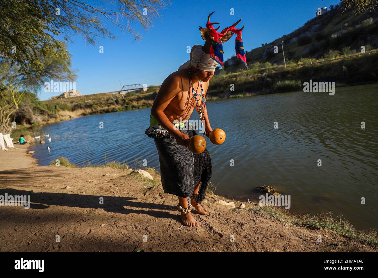 HERMOSILLO, MEXICO - FEBRUARY 05: Luis Angel Medina, member of the ...