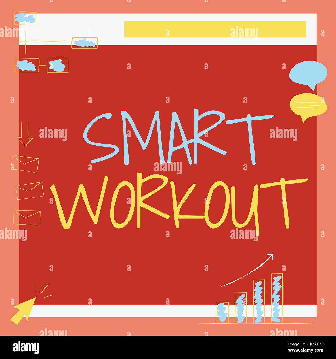 Text sign showing Smart Workout. Word for set a goal that maps out ...