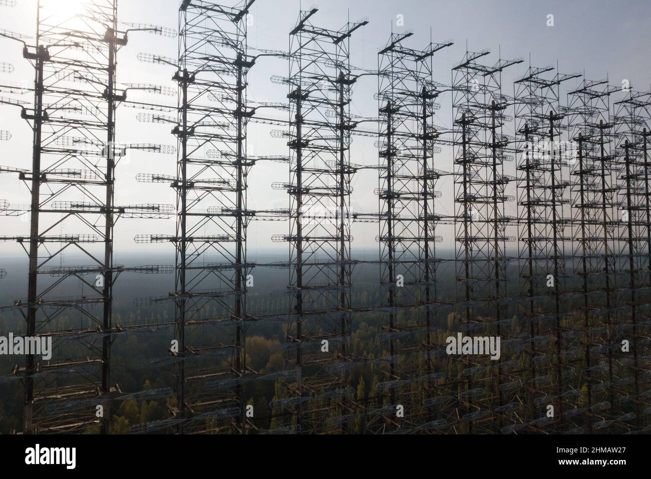 The powerful Duga array was a secret Soviet over-the-horizon radar ...