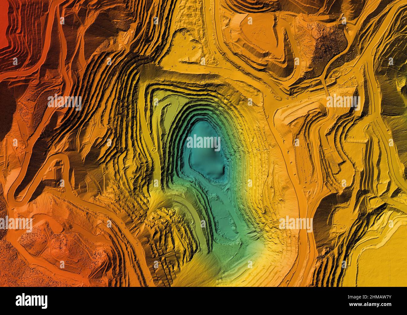 Usa map gis mine hi-res stock photography and images - Alamy
