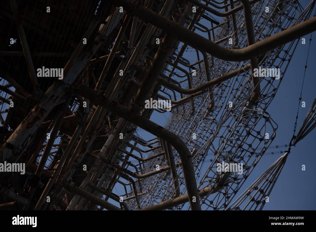 The powerful Duga array was a secret Soviet over-the-horizon radar ...