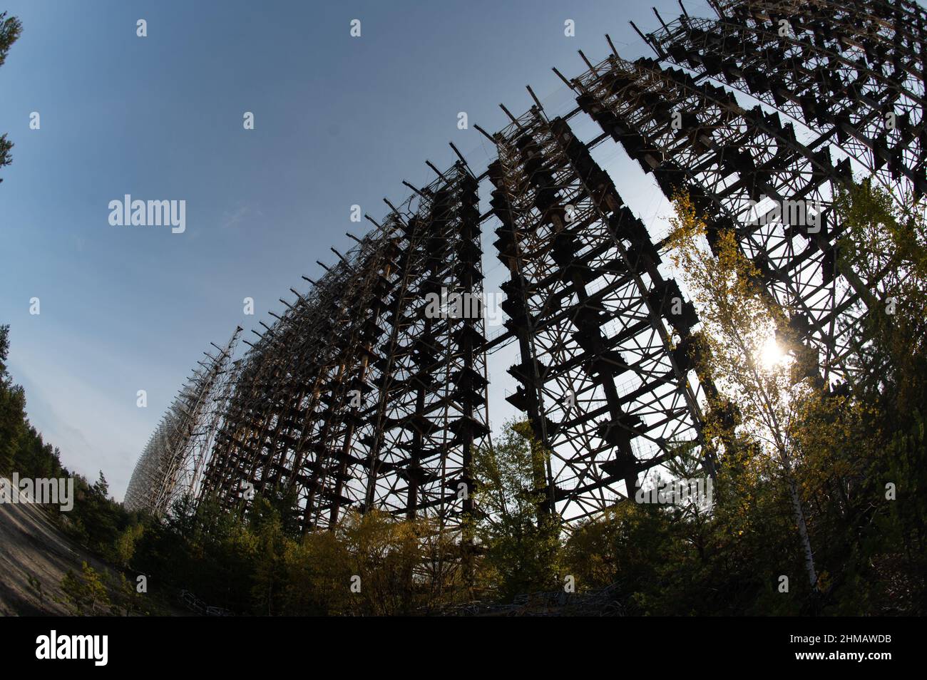 The powerful Duga array was a secret Soviet over-the-horizon radar ...