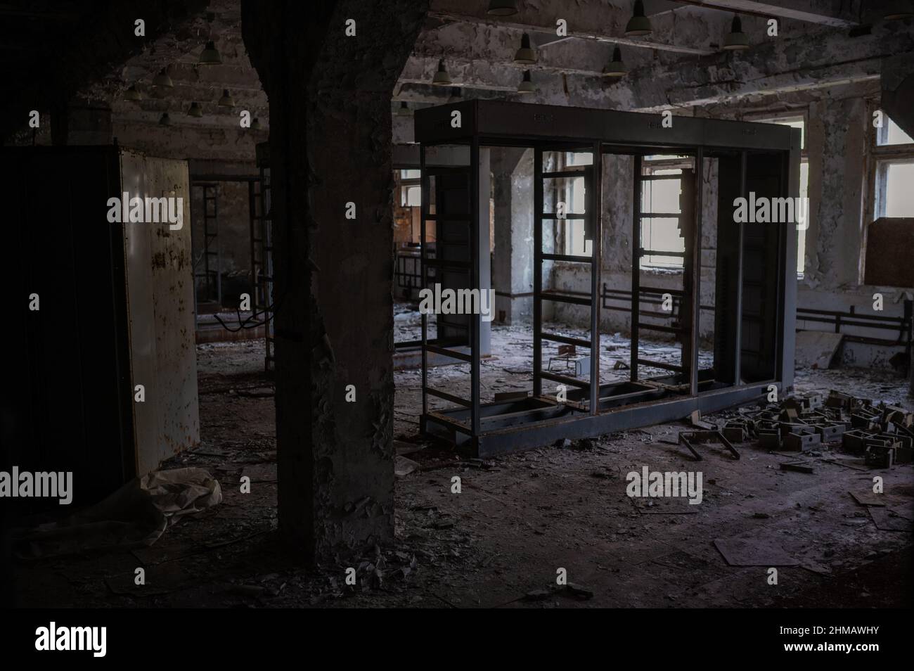 The once secret Soviet Duga radar facility near Chernobyl contains ...