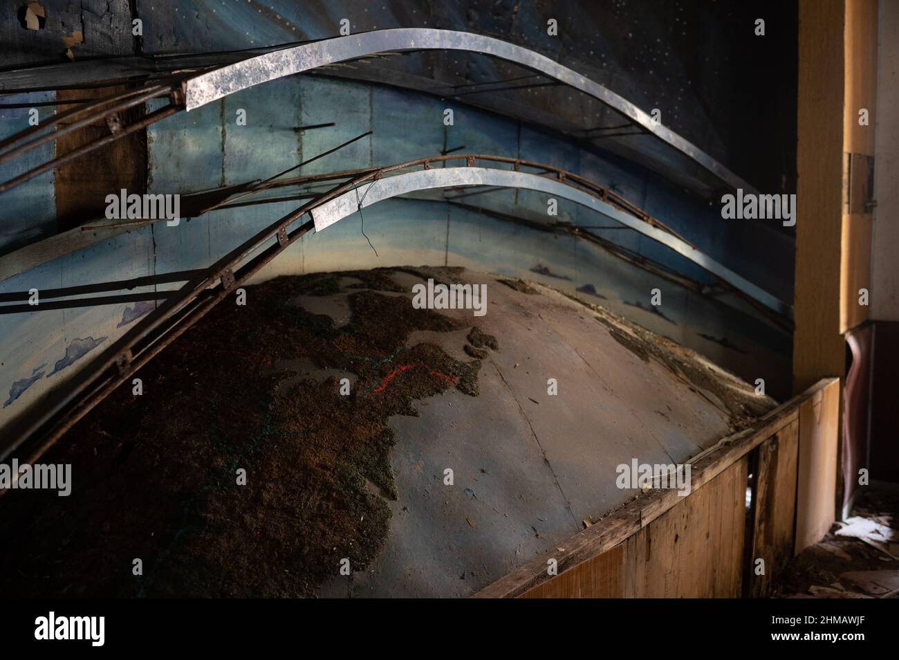 The once secret Soviet Duga radar facility near Chernobyl contains ...