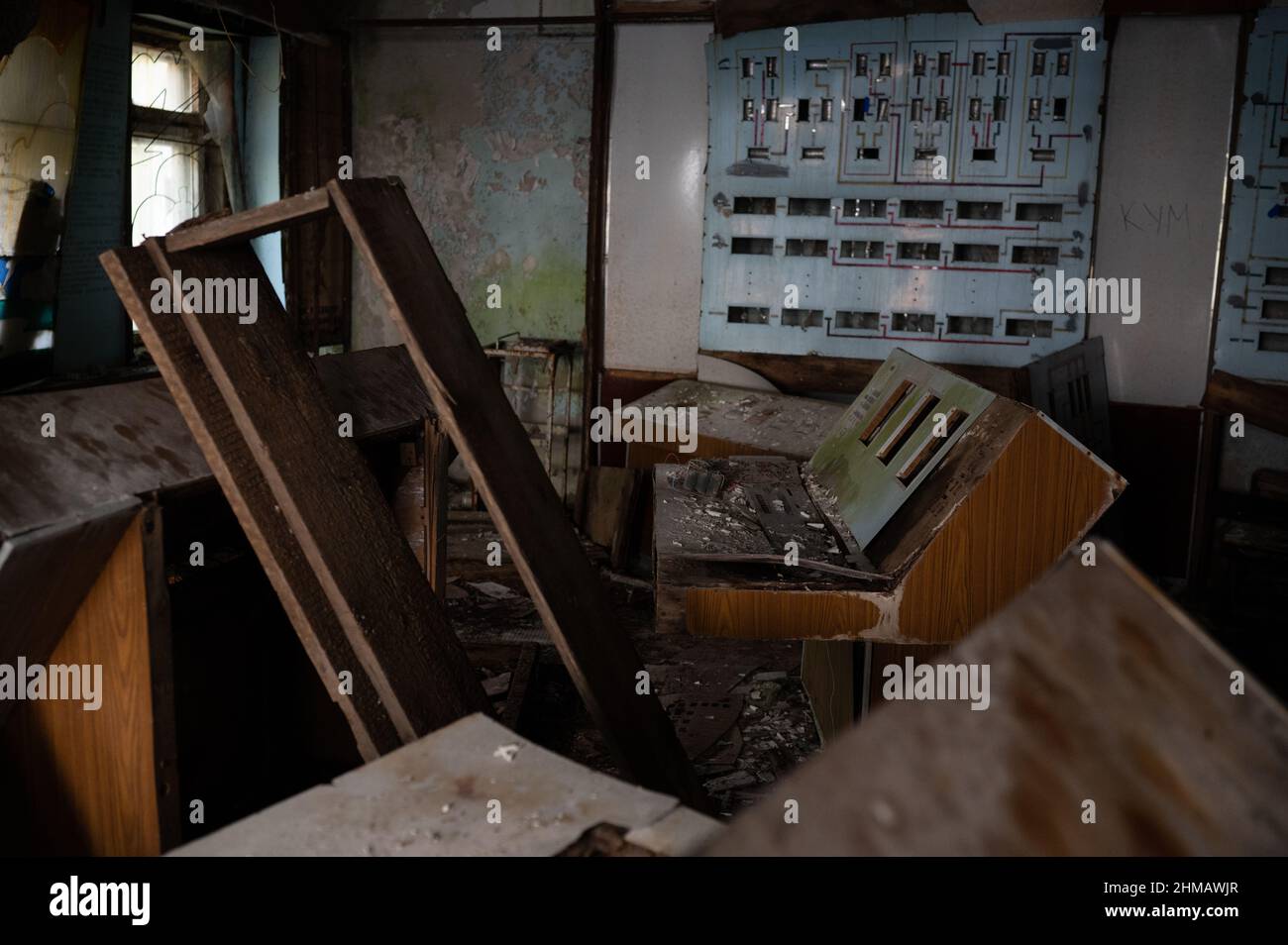 The once secret Soviet Duga radar facility near Chernobyl contains ...