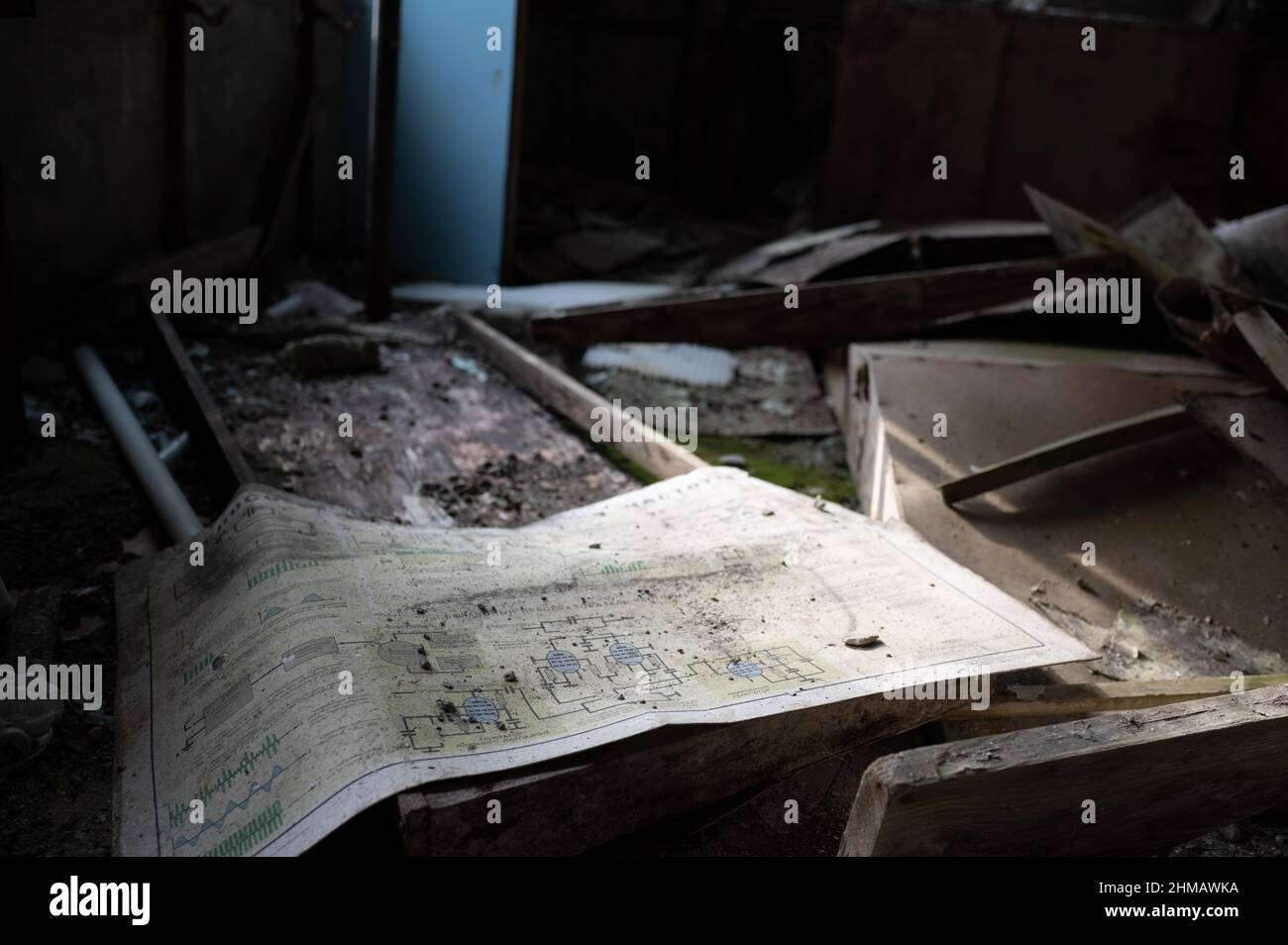 The once secret Soviet Duga radar facility near Chernobyl contains ...