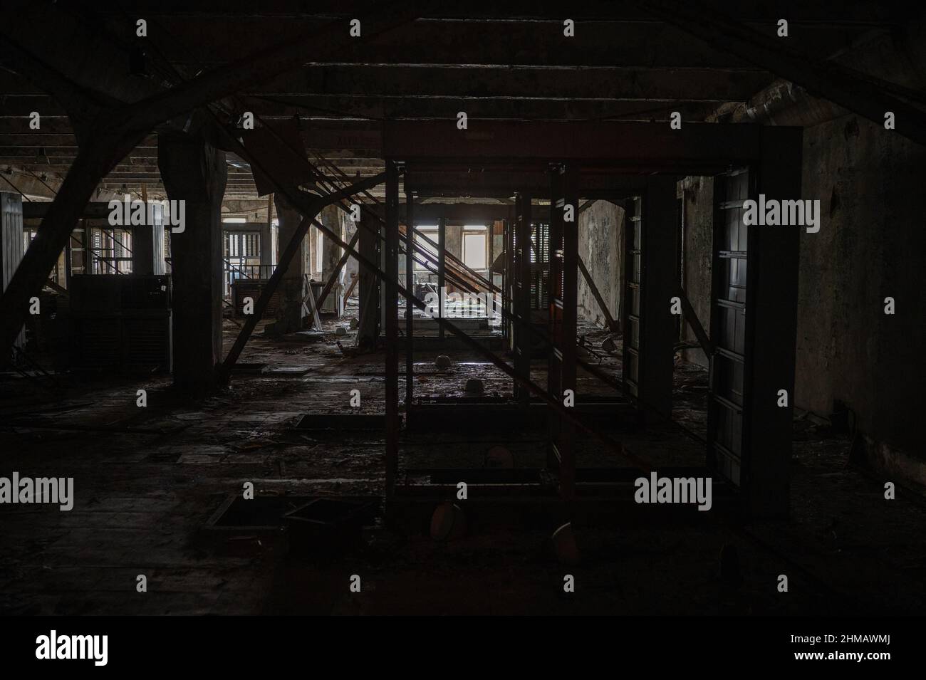 The once secret Soviet Duga radar facility near Chernobyl contains ...