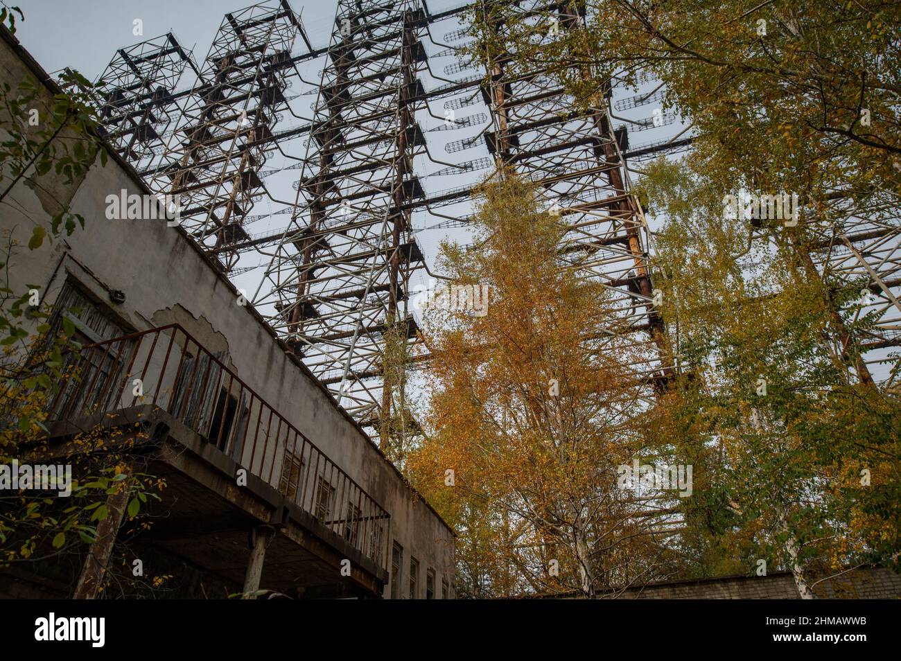 The powerful Duga array was a secret Soviet over-the-horizon radar ...
