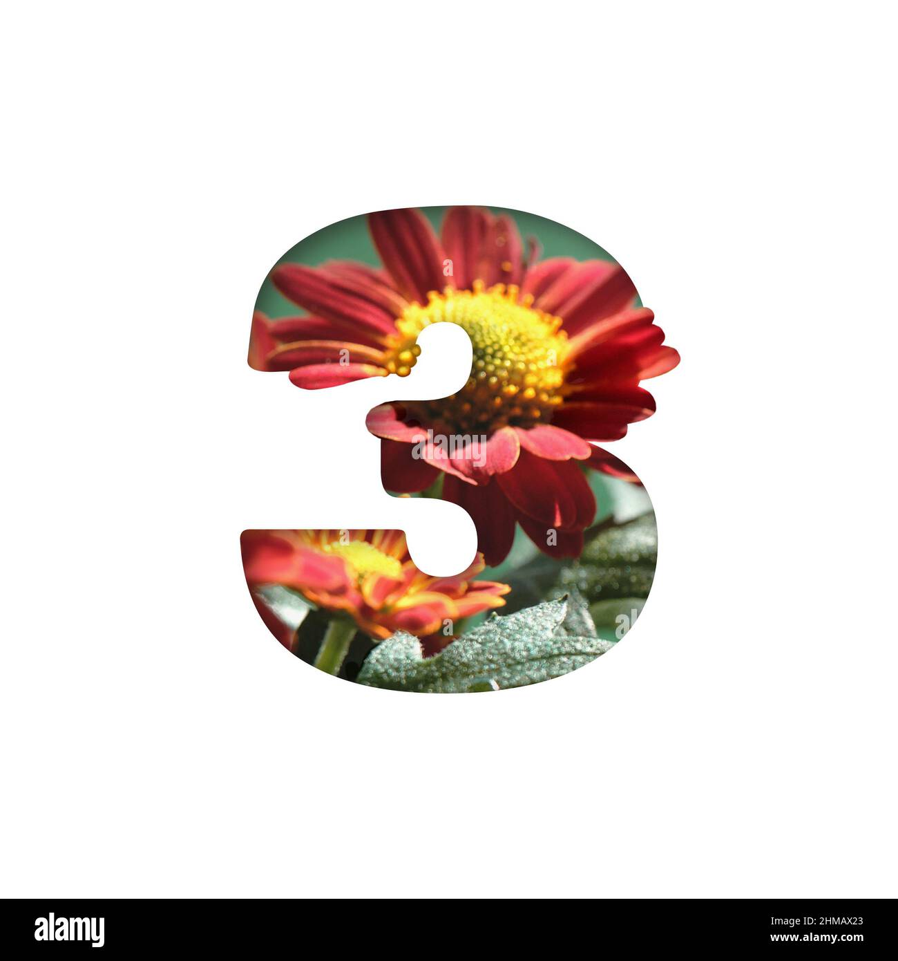 Number 3 cut out Cut Out Stock Images & Pictures - Alamy