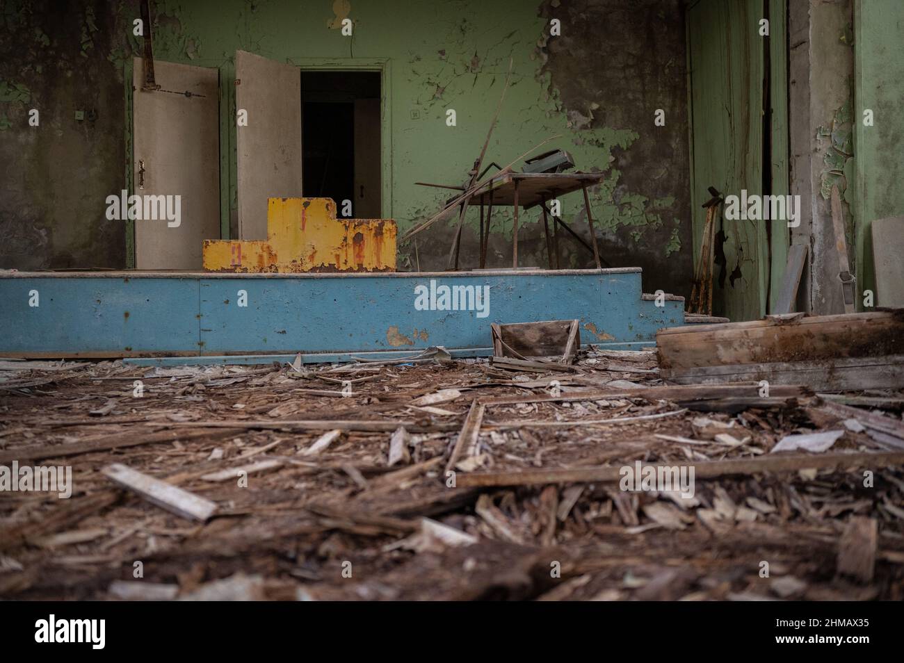 Chernobyl classroom hi-res stock photography and images - Alamy