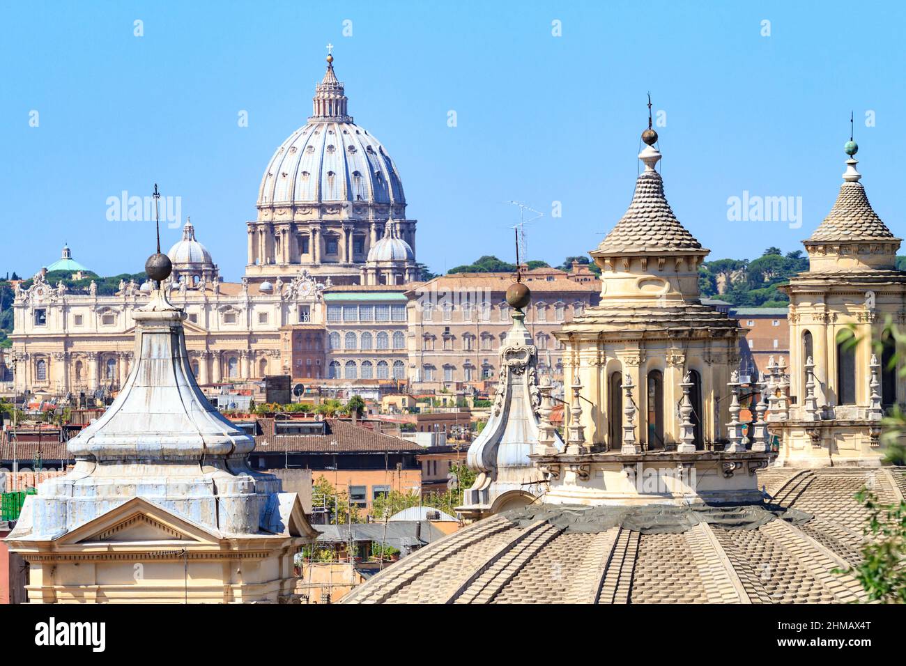 Domes in the vatican hi-res stock photography and images - Alamy