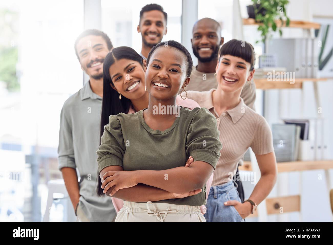 Behind every successful man hi-res stock photography and images - Alamy