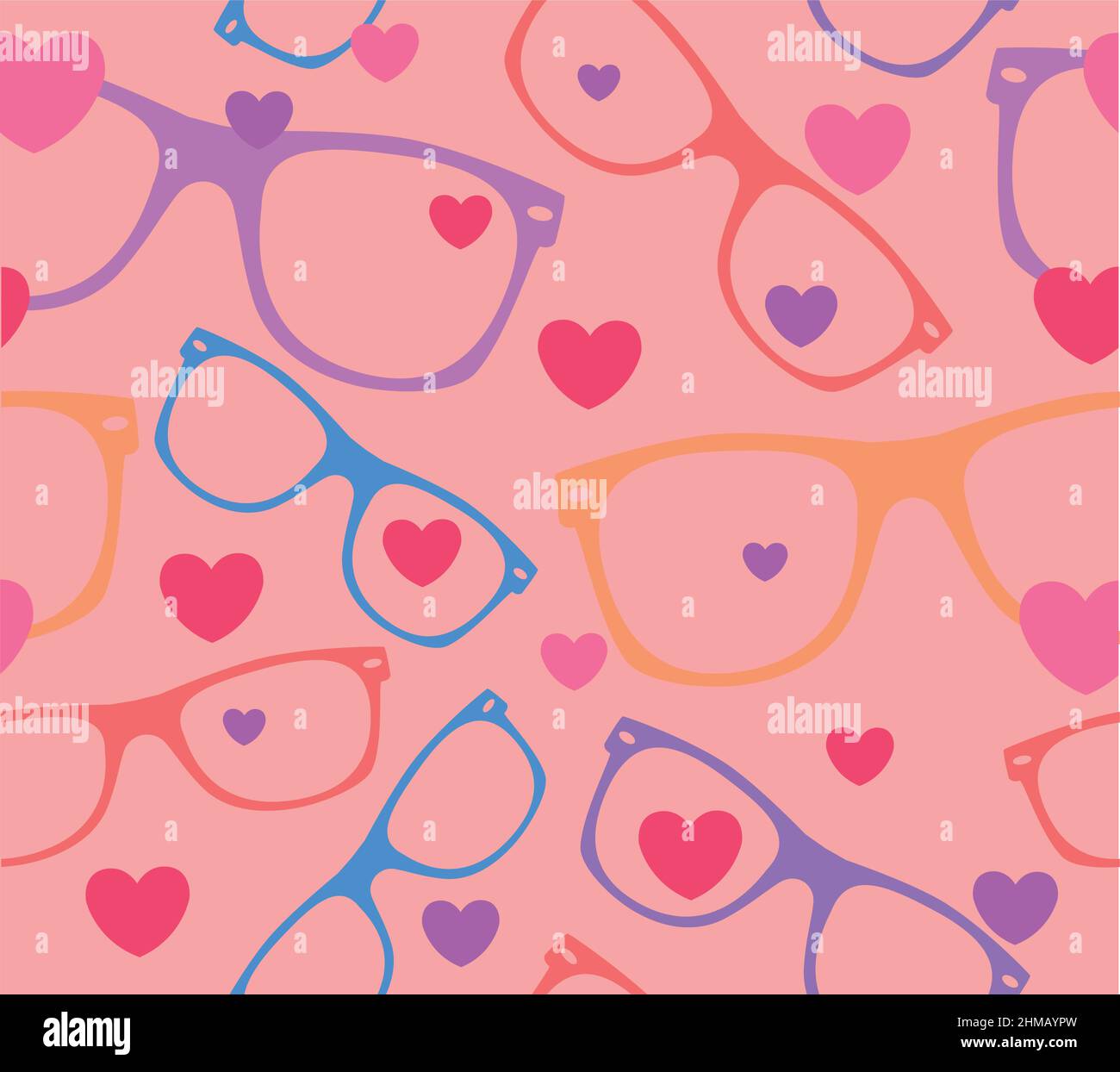 Cute spectacles vector vectors Stock Vector Images - Alamy