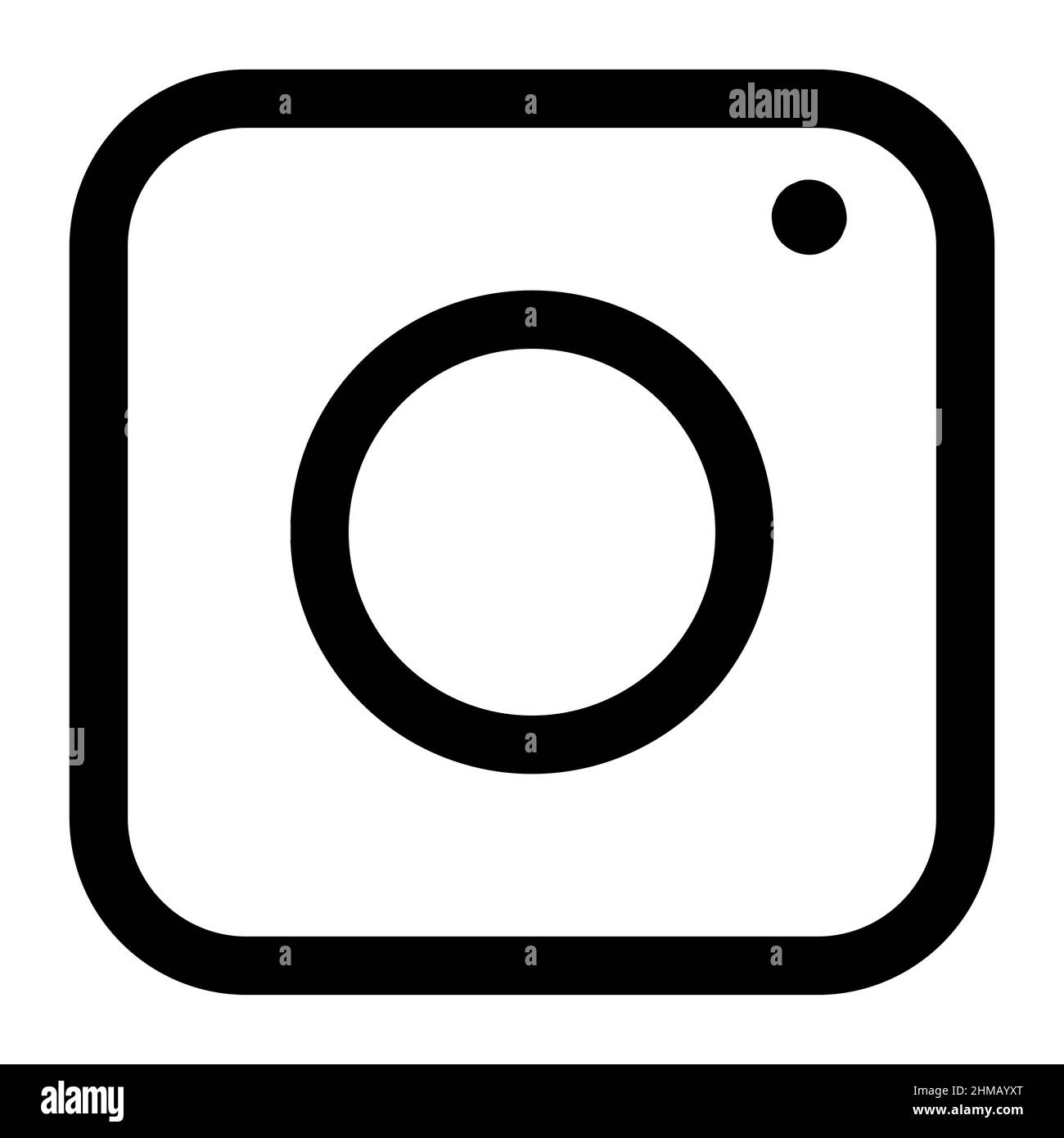 Camera icon. Social media sign icon. Vector illustration isolated on ...