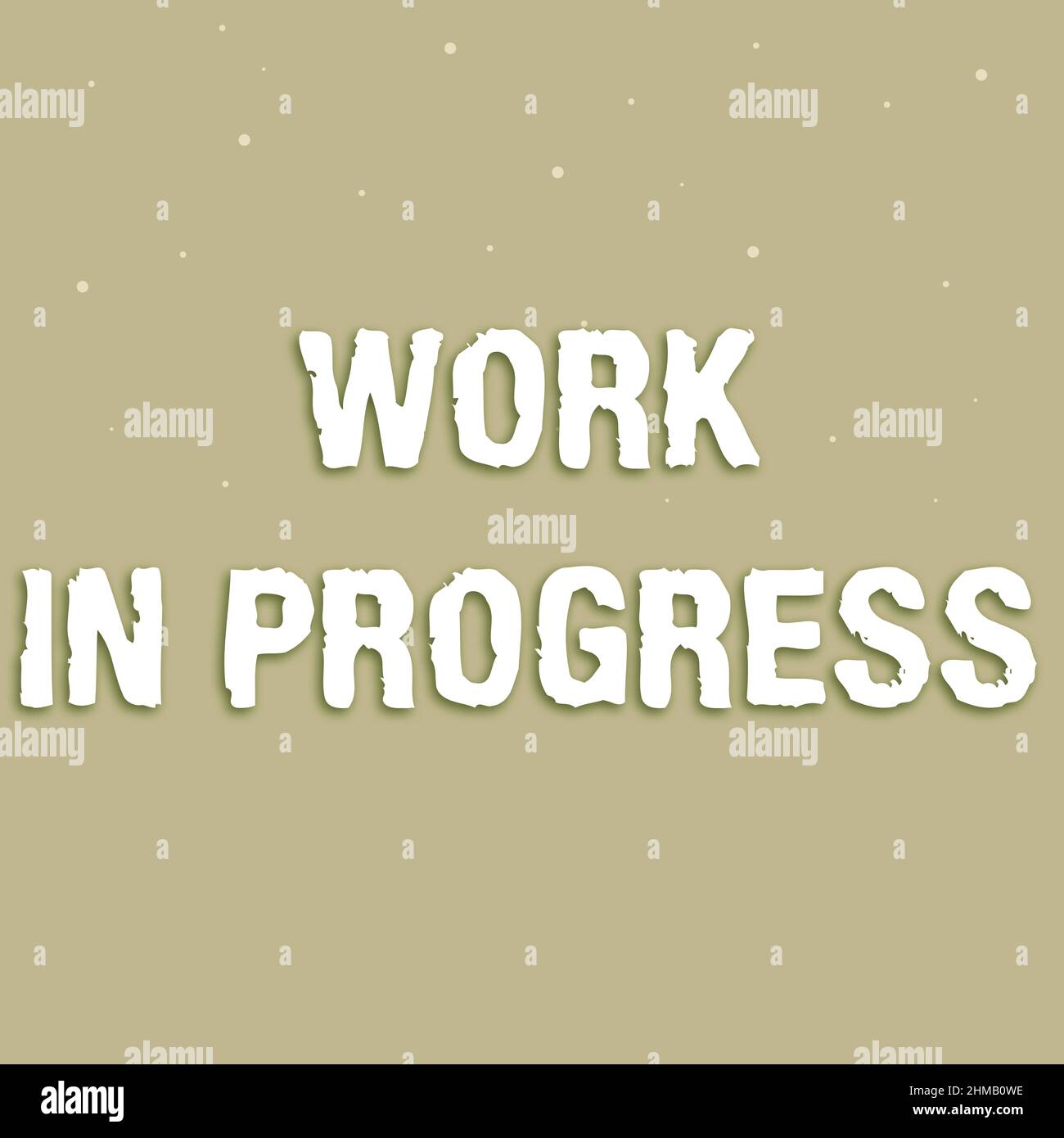 Inspiration showing sign Work In Progress. Business idea Work In ...