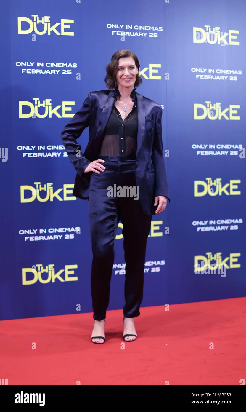 Nicky Bentham arrives for the UK premiere of The Duke at the National ...