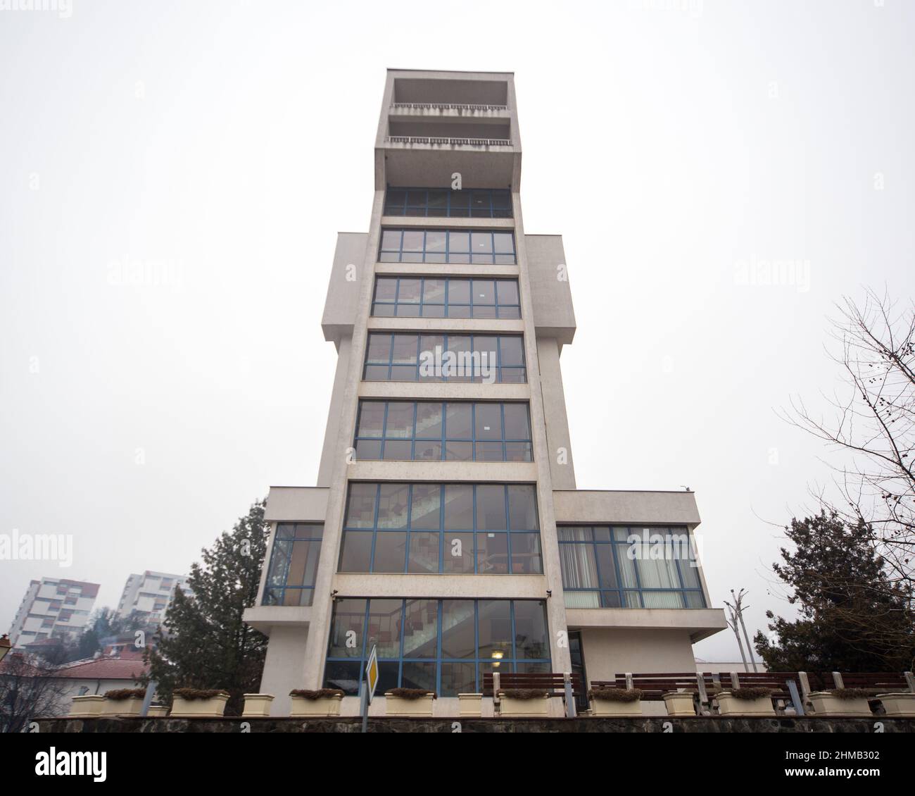 Local buildings in Zlatograd, Bulgaria Stock Photo - Alamy