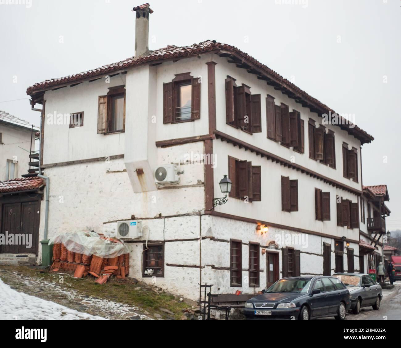 Local buildings in Zlatograd, Bulgaria Stock Photo - Alamy