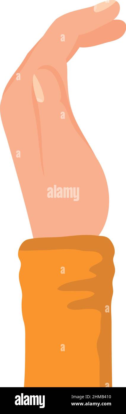 hand human up gesturing icon Stock Vector Image & Art - Alamy