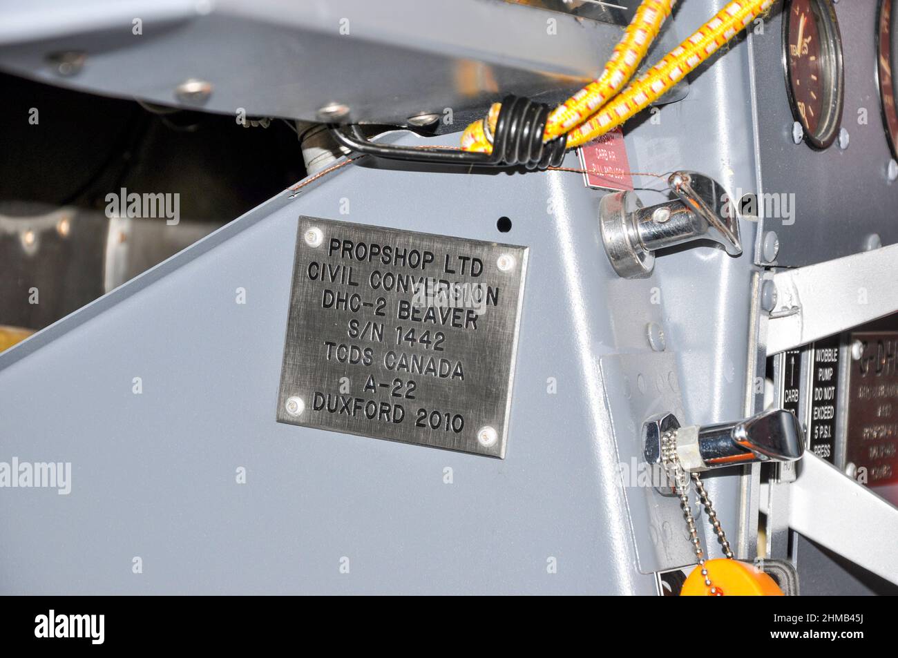 de Havilland Canada DHC-2 Beaver plane registered G-DHCZ, civil ...