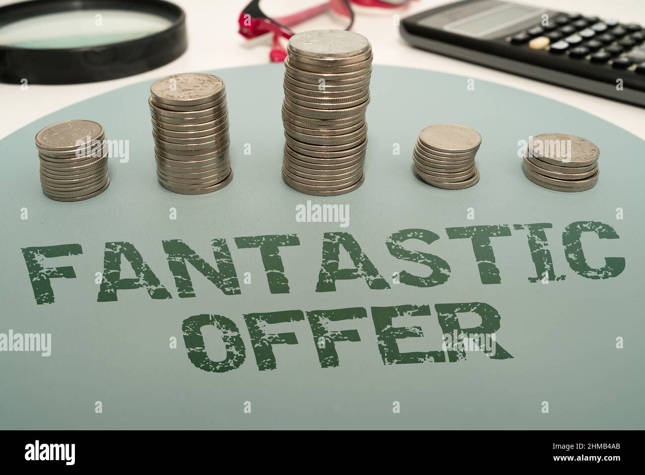 Conceptual display Fantastic Offer. Word for the seller accepts offers ...