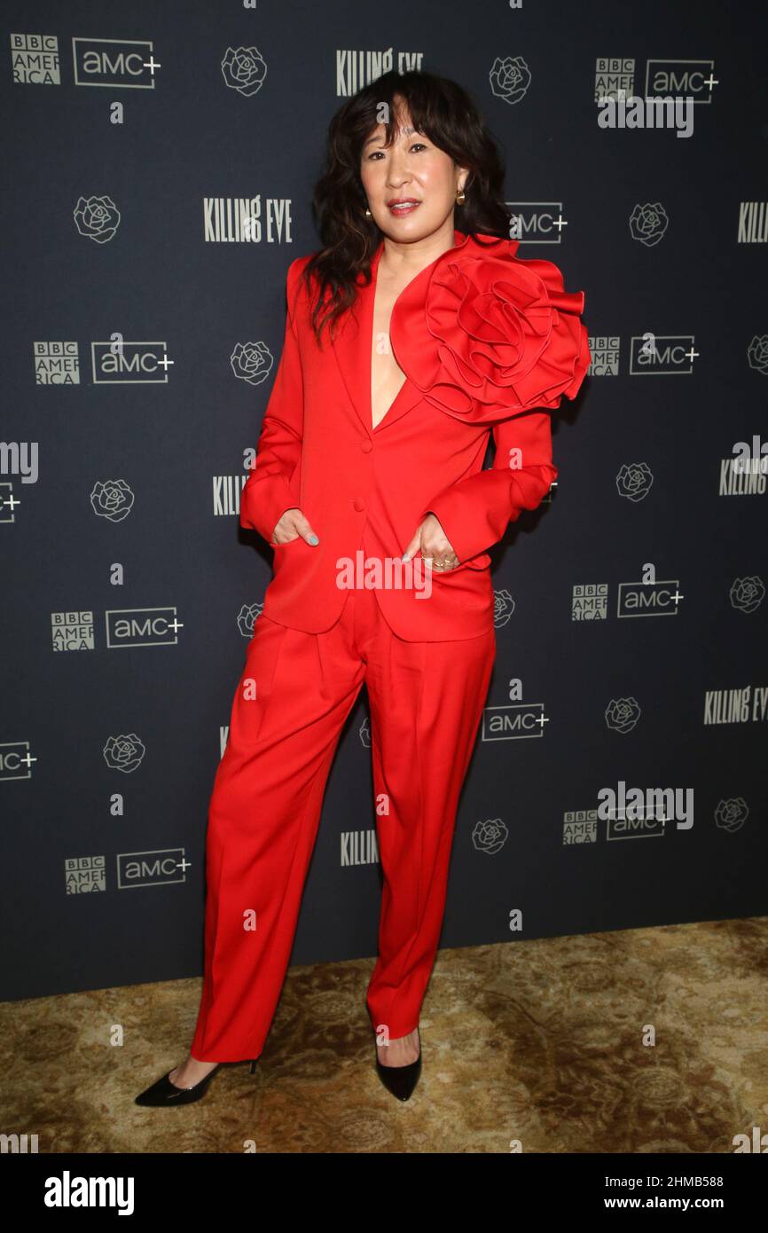 Beverly Hills, Ca. 8th Feb, 2022. Sandra Oh pictured at the Killing Eve ...