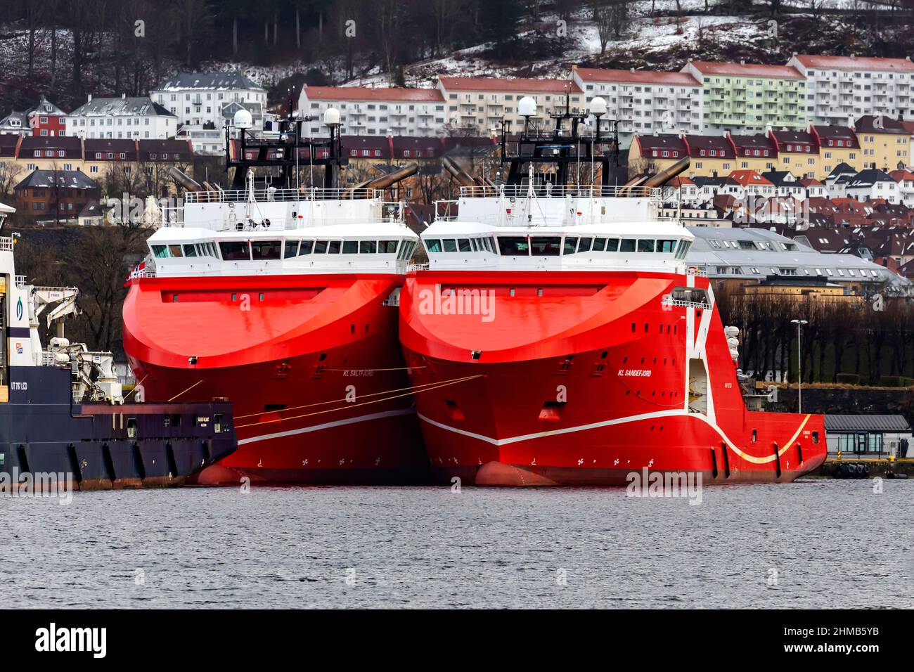 Sister vessels offshore AHTS anchor handling tug supply vessels KL ...