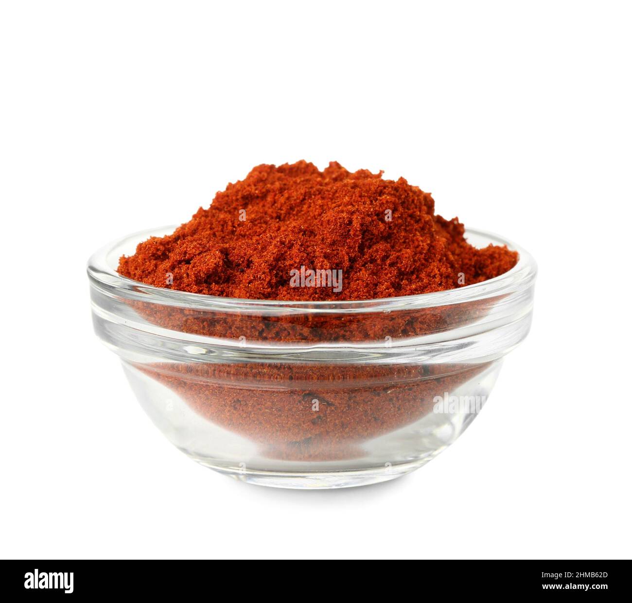 Bowl of aromatic paprika powder on white background Stock Photo - Alamy