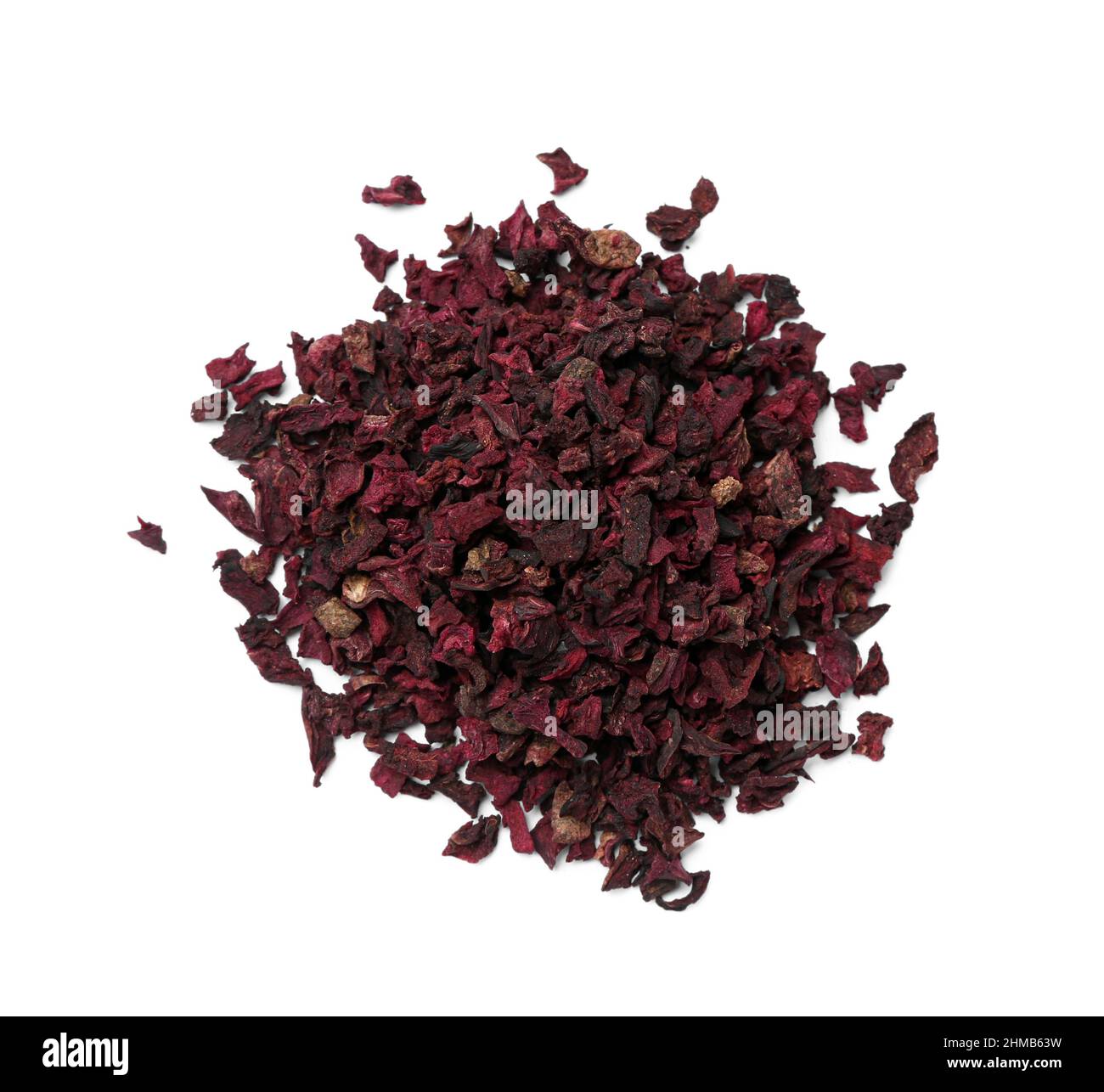 Dry hibiscus flowers dried red Cut Out Stock Images & Pictures - Alamy