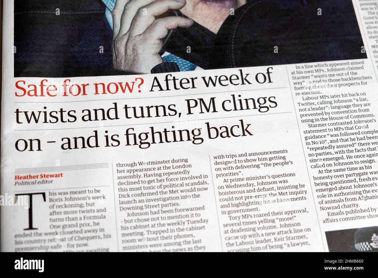 Johnson partygate inside no 10 hi-res stock photography and images - Alamy