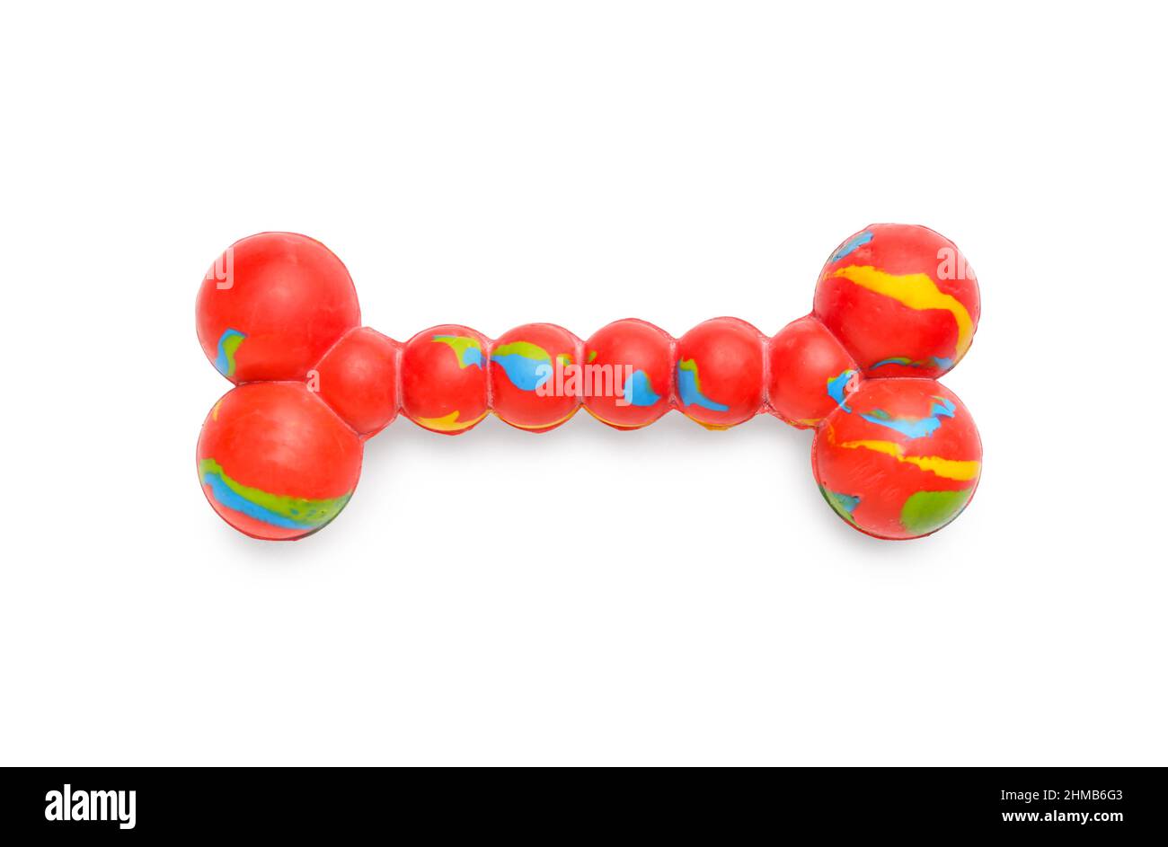 Pet rubber toy bone Cut Out Stock Images & Pictures - Alamy