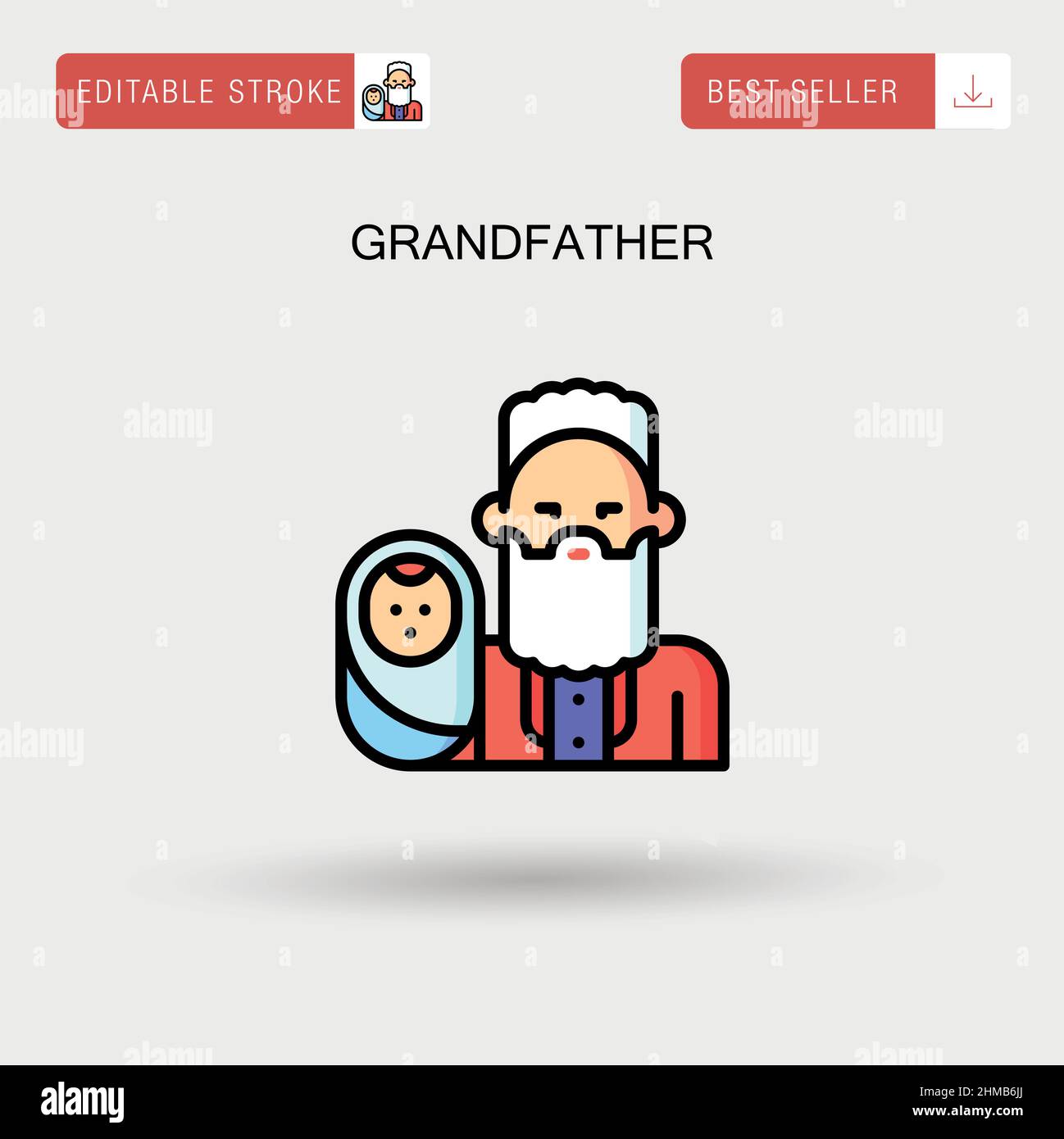 Living room love senior Stock Vector Images - Alamy