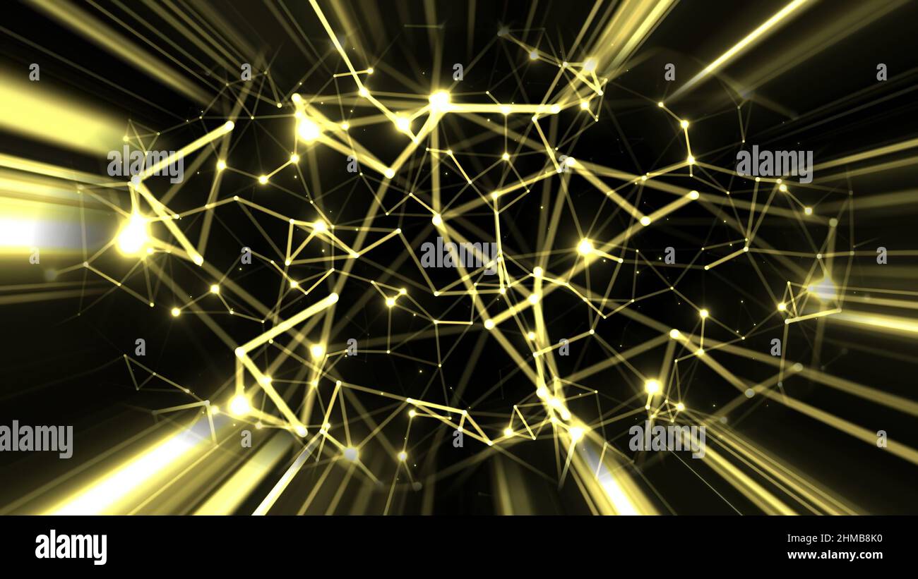 Abstract Plexus Technology Science And Engineering Background Stock ...