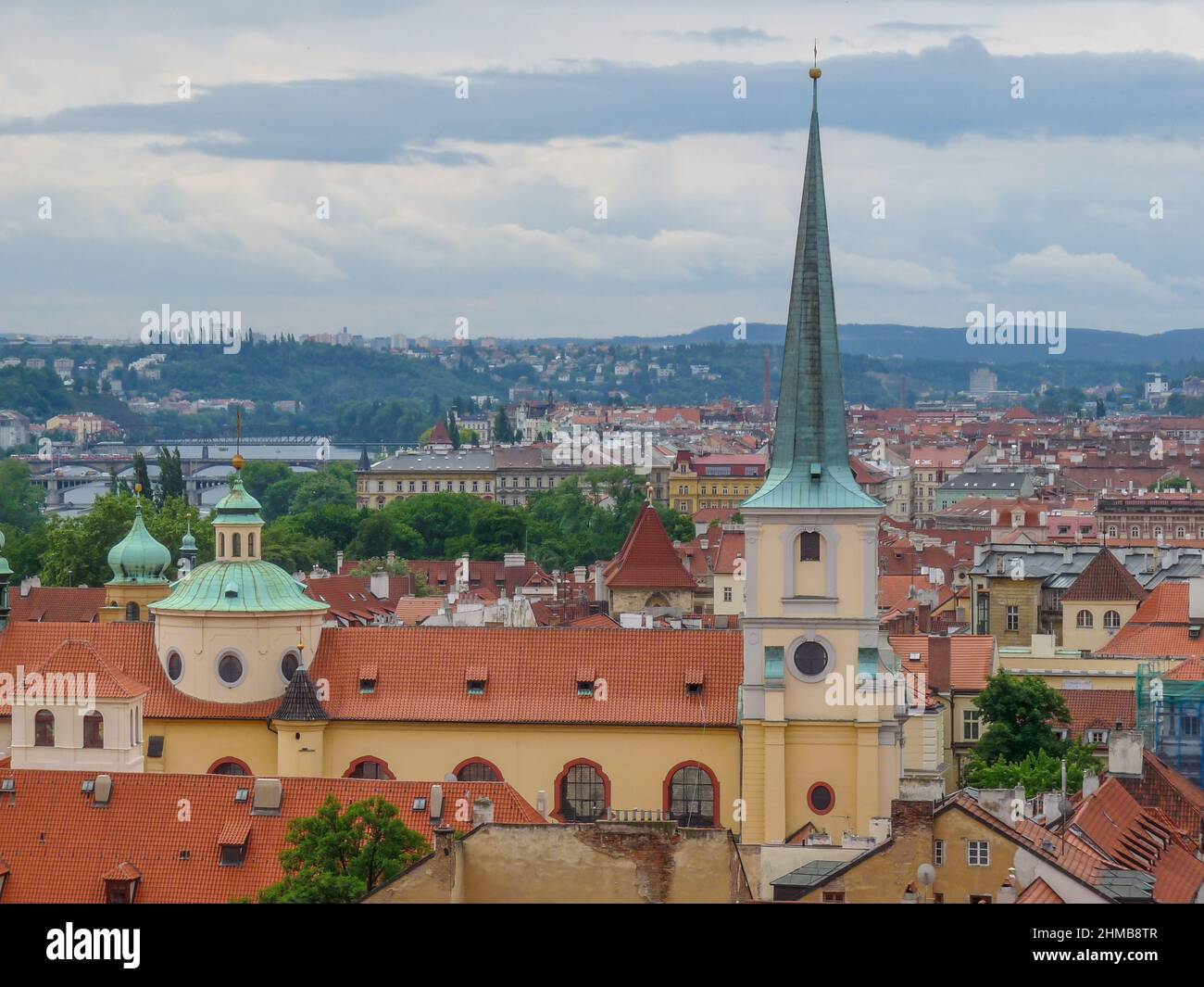 Beautiful daytime view to Prague, Czech Republic Stock Photo - Alamy