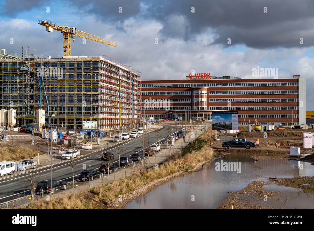 O-Werk, former administrative building of the Opel plant in Bochum, now ...