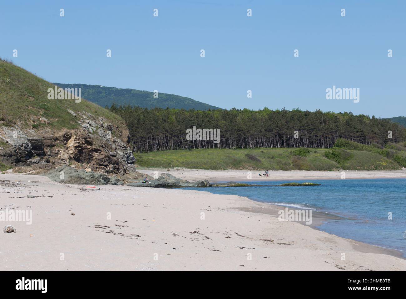 Nature in Ahtopol, Seaside, Sand, Sea, Bulgaria Stock Photo - Alamy