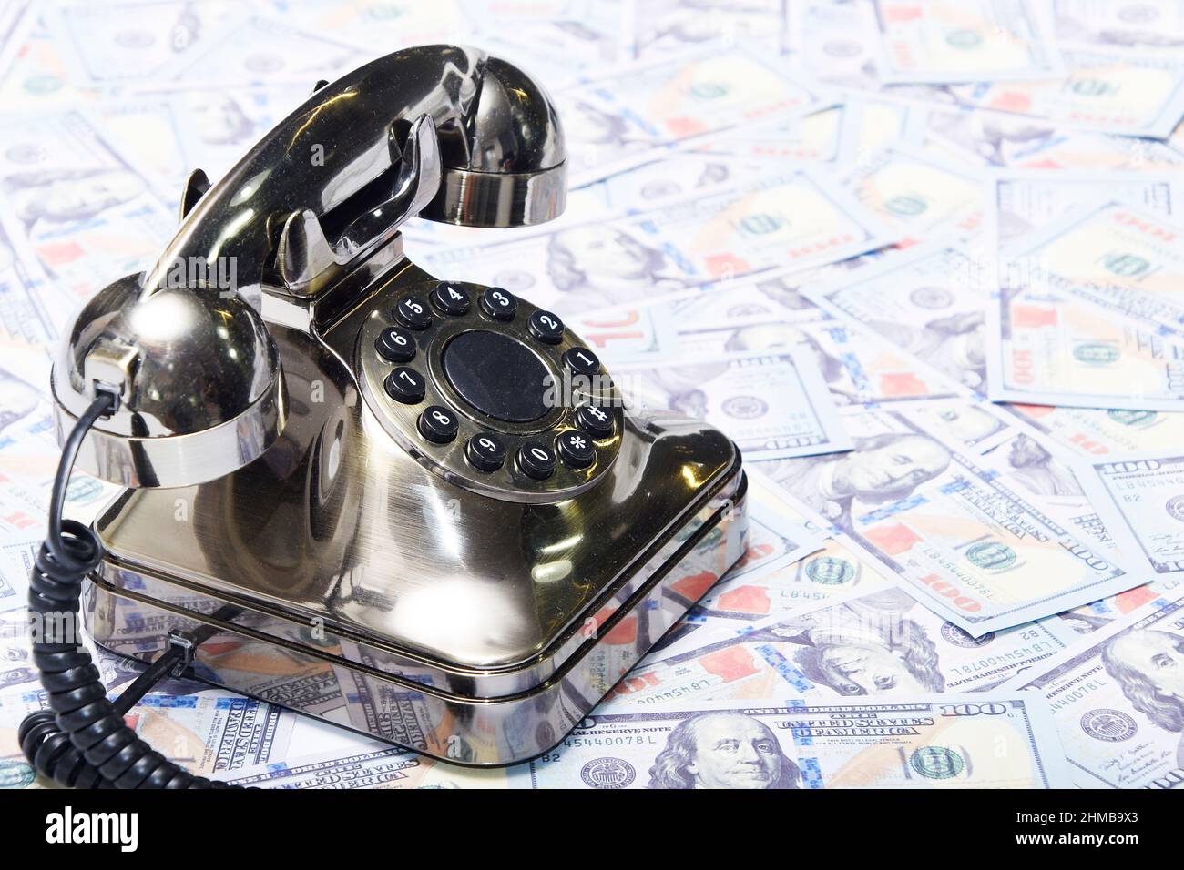 Home landline , phone old telecomunications Stock Photo - Alamy