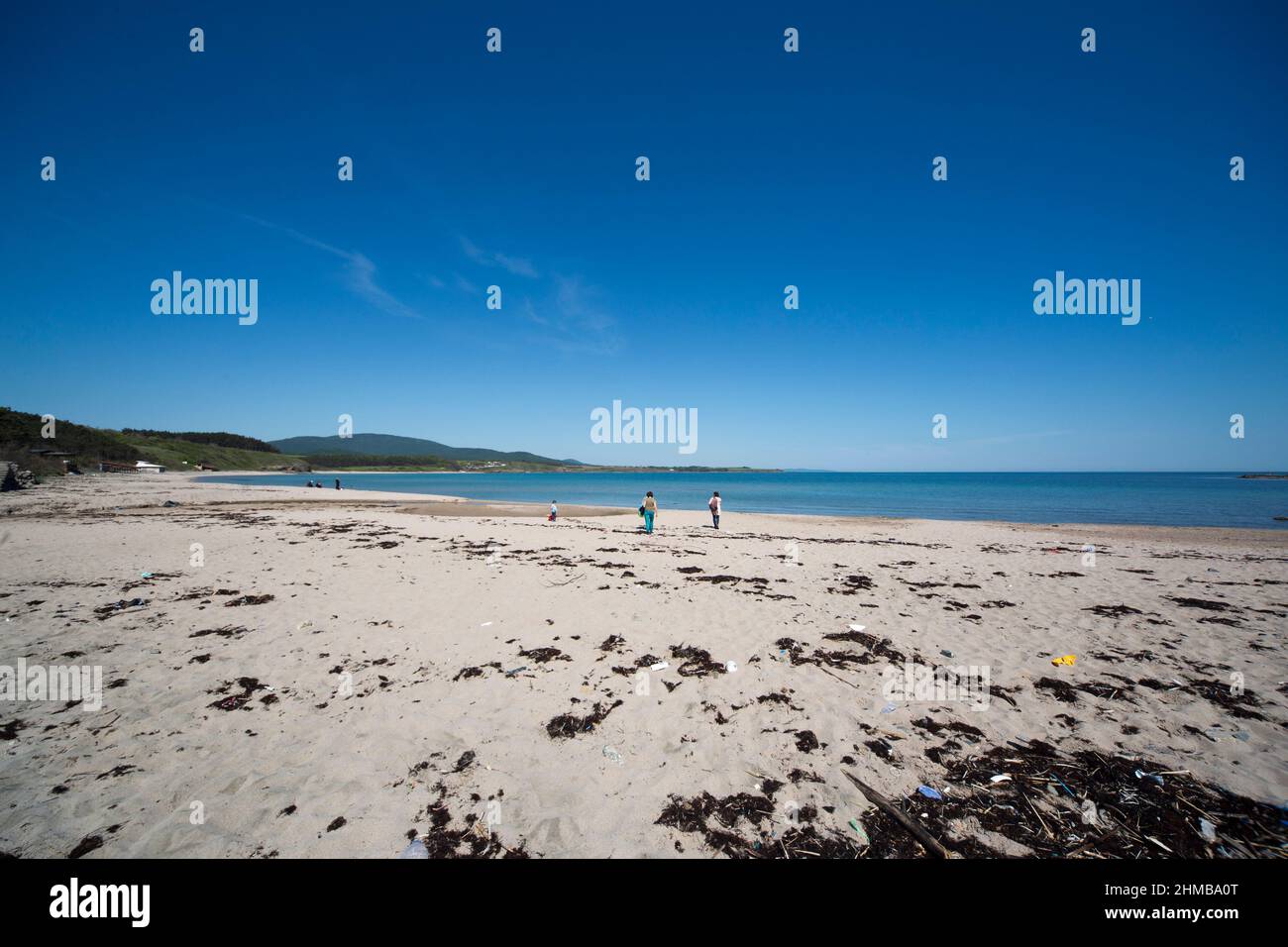 Nature in Ahtopol, Seaside, Sand, Sea, Bulgaria Stock Photo - Alamy