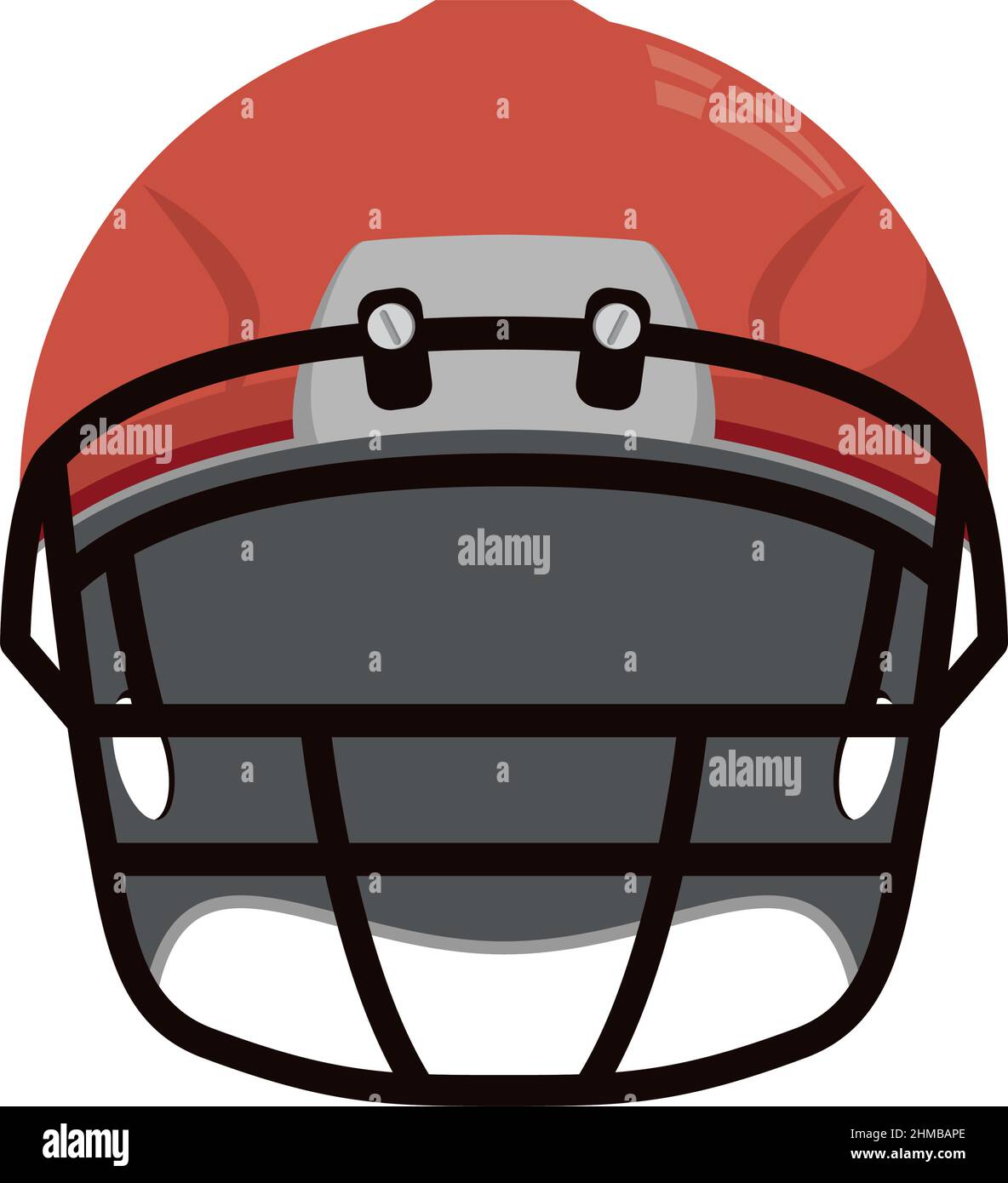 american football red helmet icon Stock Vector Image & Art - Alamy