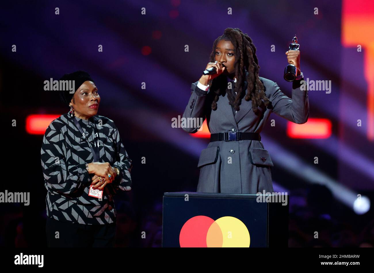 Little simz brit award hi-res stock photography and images - Alamy
