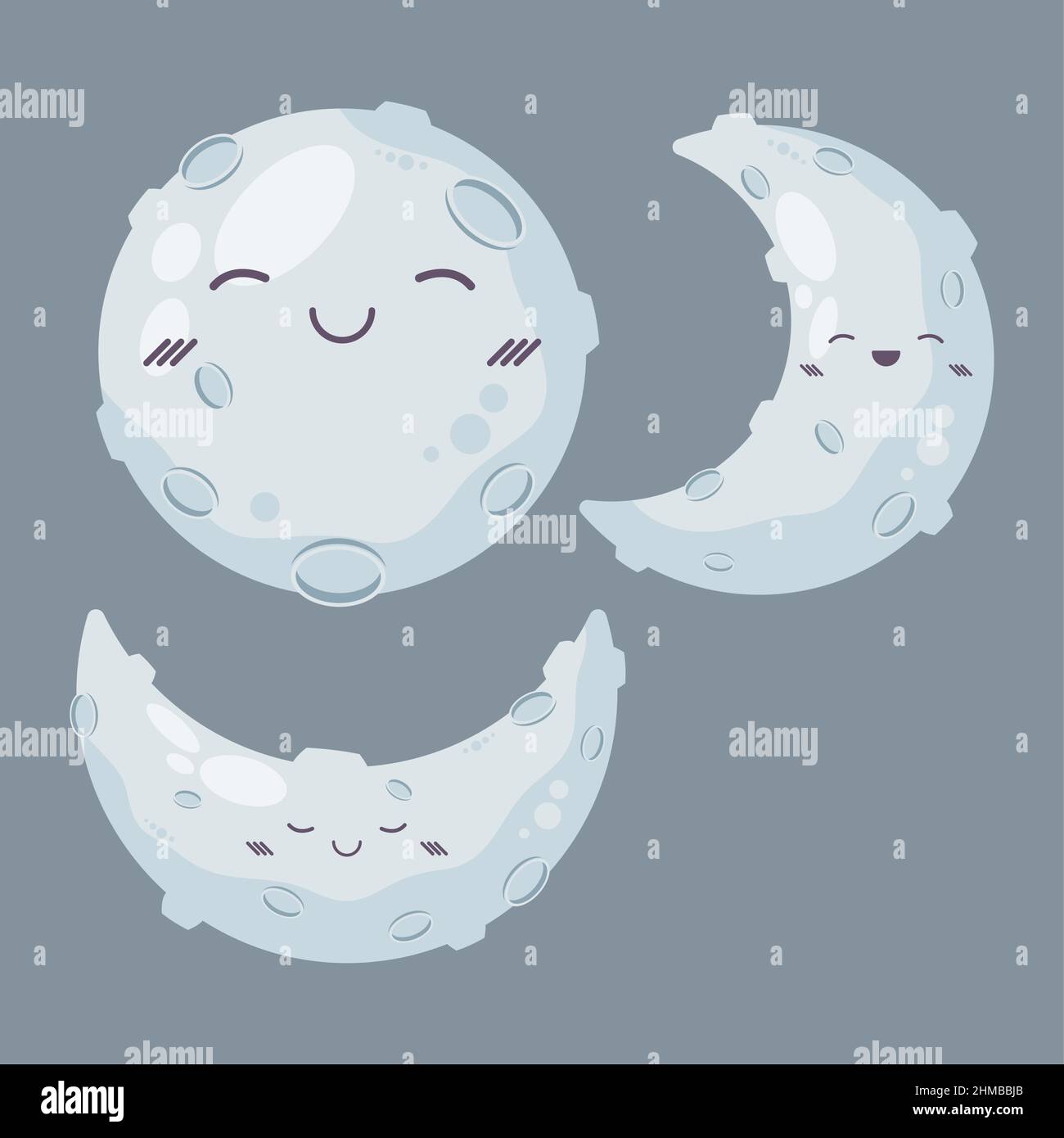 Three crescent moons hi-res stock photography and images - Alamy