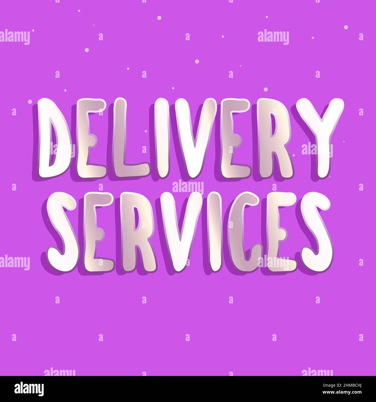 Conceptual display Delivery Services. Concept meaning process of ...