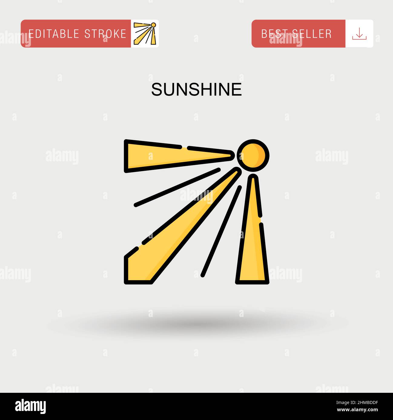 Warm sunshine Stock Vector Images - Alamy