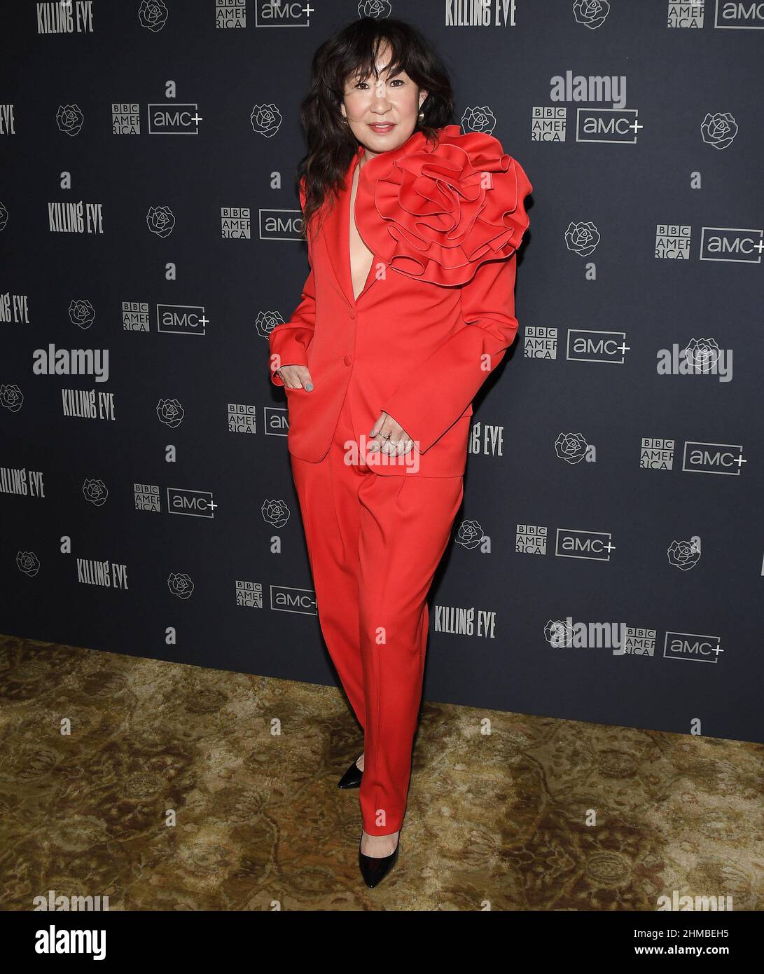 Sandra Oh at the BBC's KILLING EVE Season Four Photo Call held at The ...