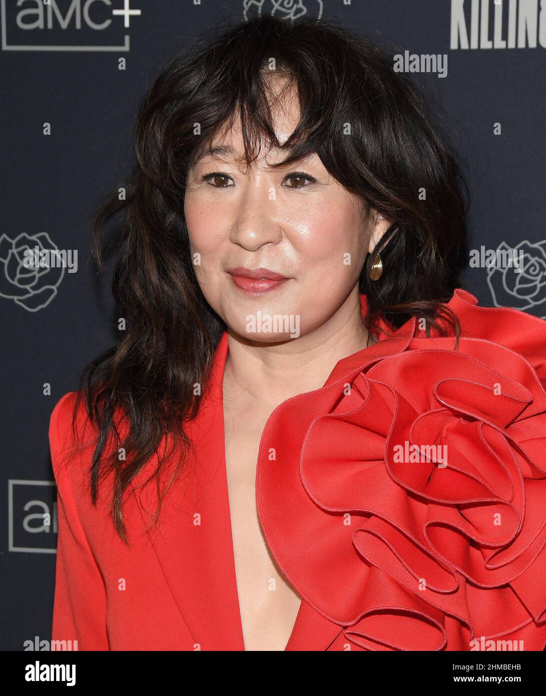 Sandra Oh at the BBC's KILLING EVE Season Four Photo Call held at The ...