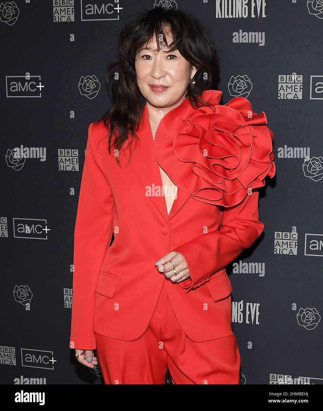 Sandra Oh at the BBC's KILLING EVE Season Four Photo Call held at The ...