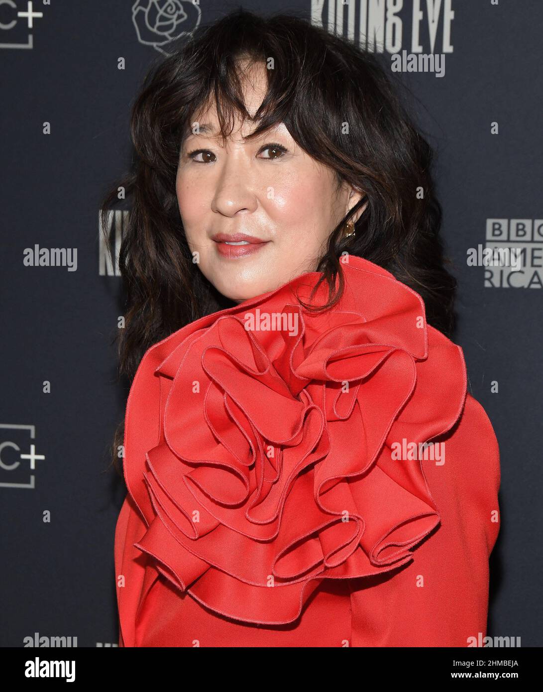 Sandra Oh at the BBC's KILLING EVE Season Four Photo Call held at The ...