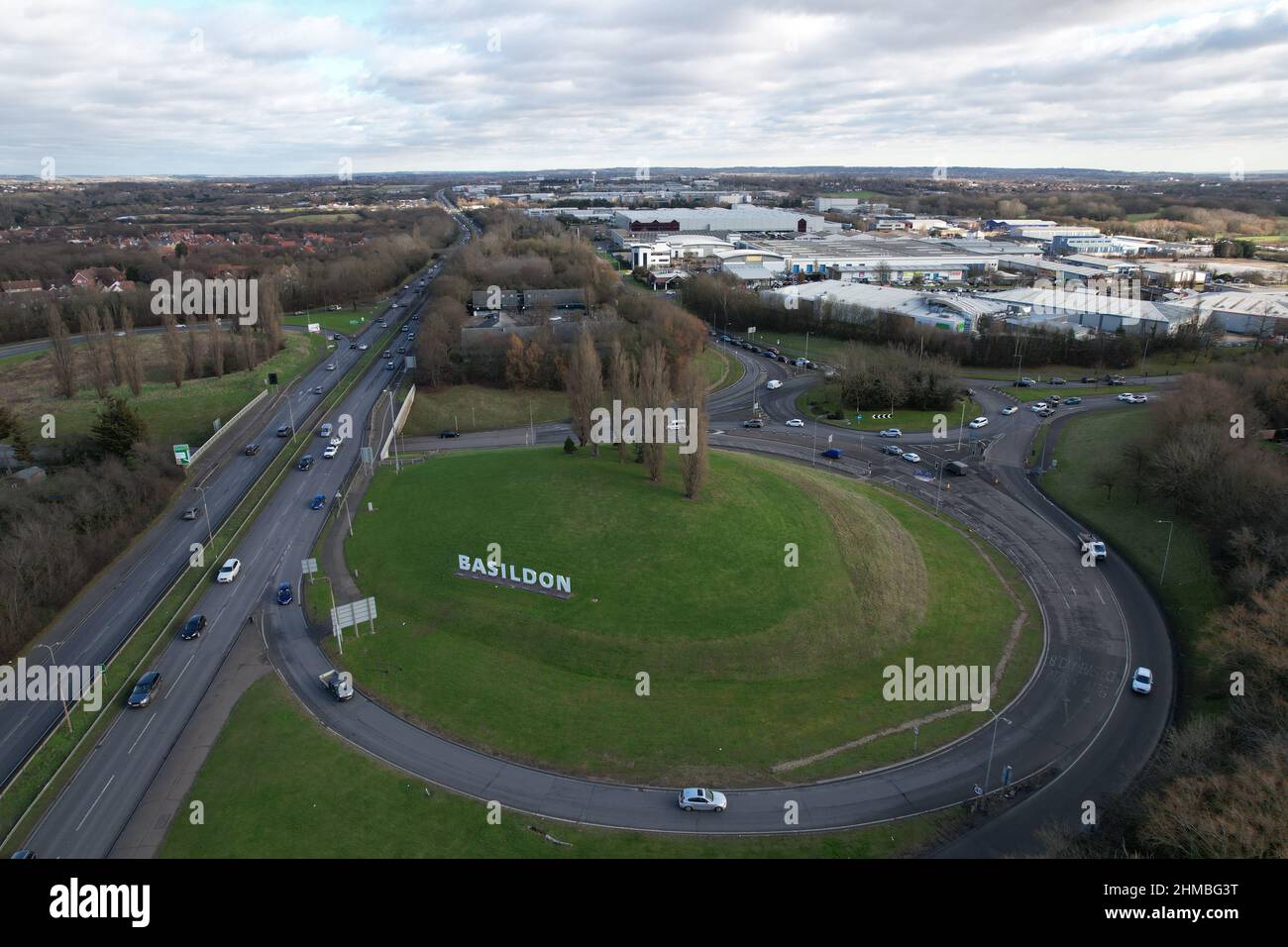 Basildon park aerial hi-res stock photography and images - Alamy