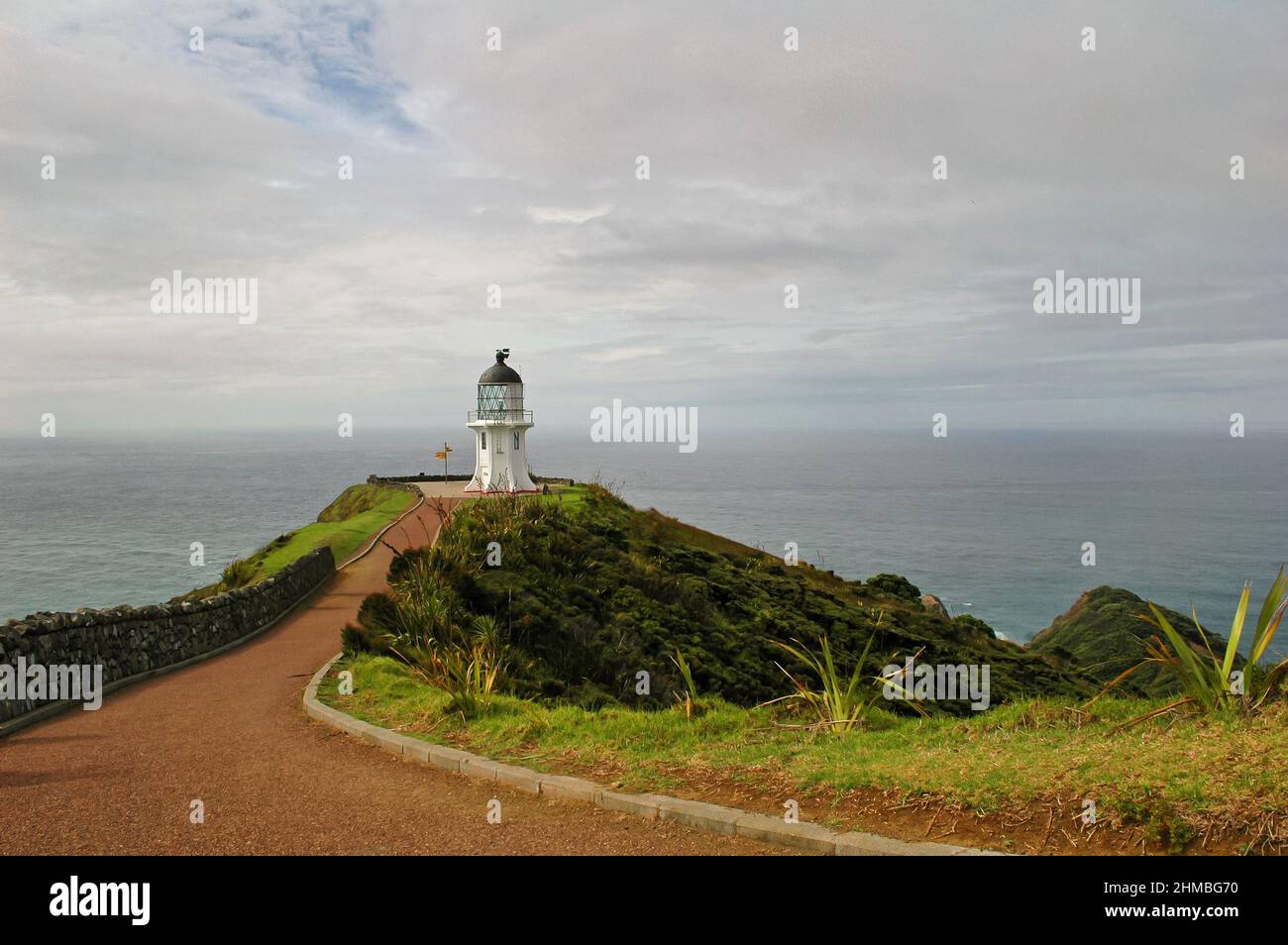 Cape Reinga Lighthouse Stock Photo - Alamy