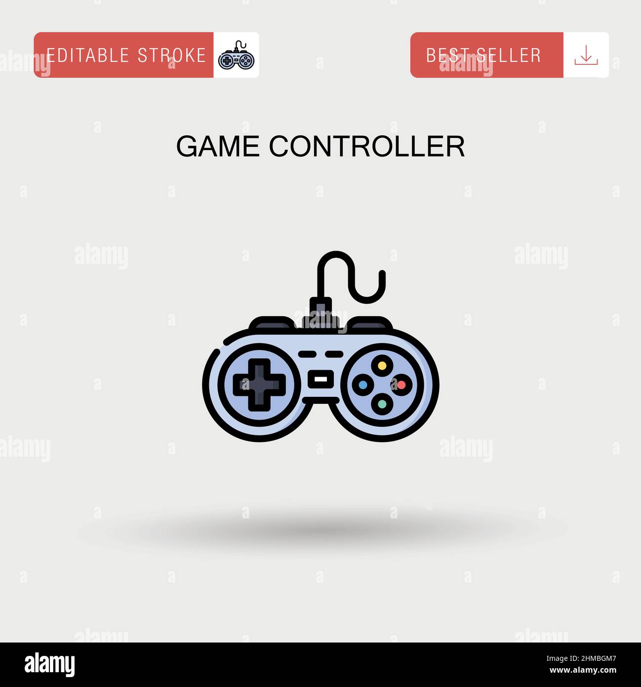 Controller stick Stock Vector Images - Alamy